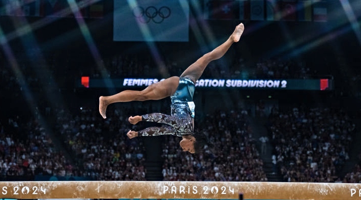 Watch Simone Biles' First Night Performance At 2024 Olympics