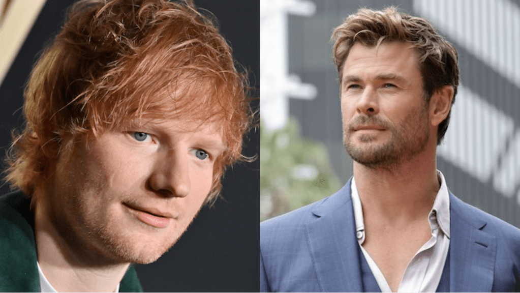Chris Hemsworth Drummed At Ed Sheeran's 'Mathematics Tour' Chris Hemsworth Drummed At Ed Sheeran's 'Mathematics Tour'