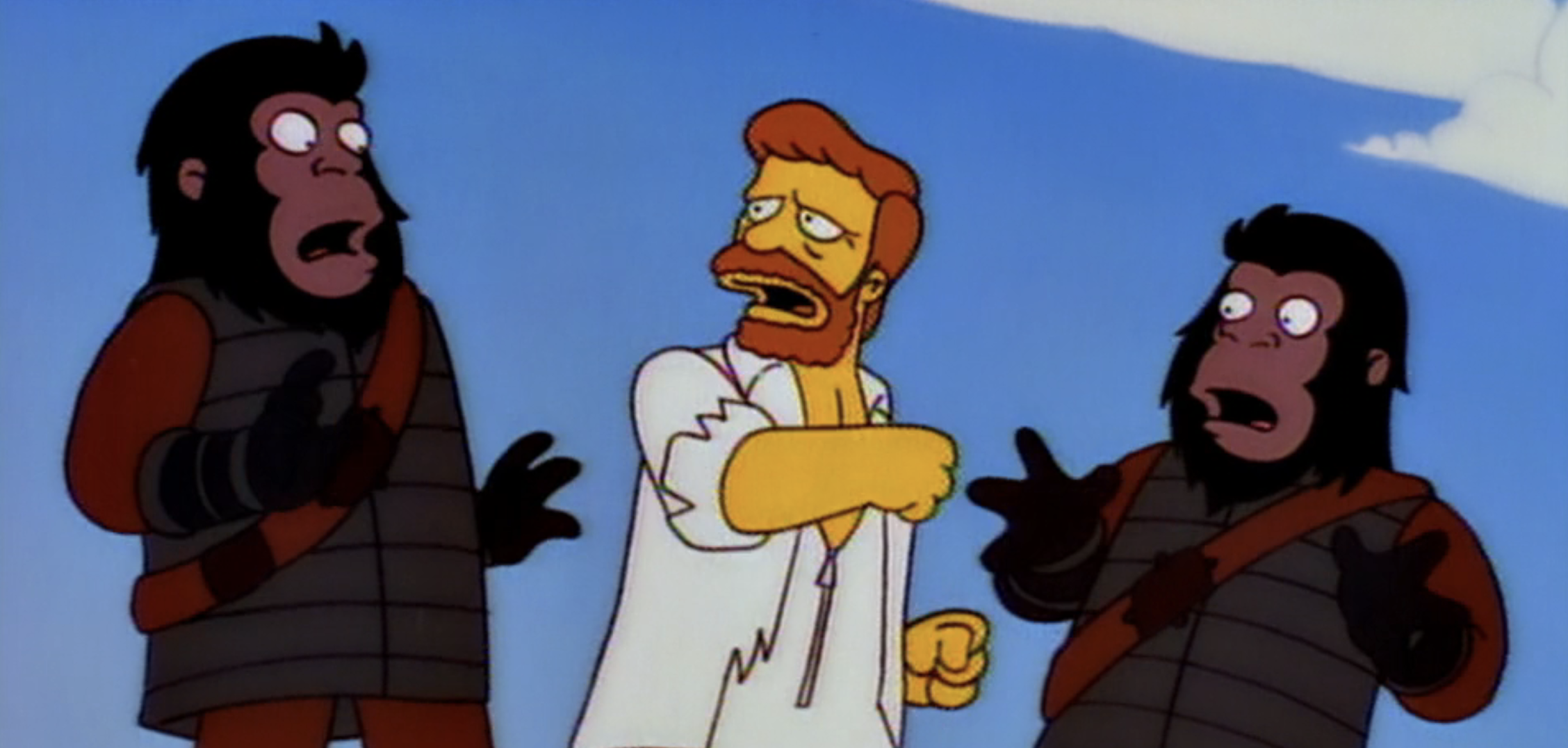 'The Simpsons' Writer Explains 'Planet Of The Apes' Musical