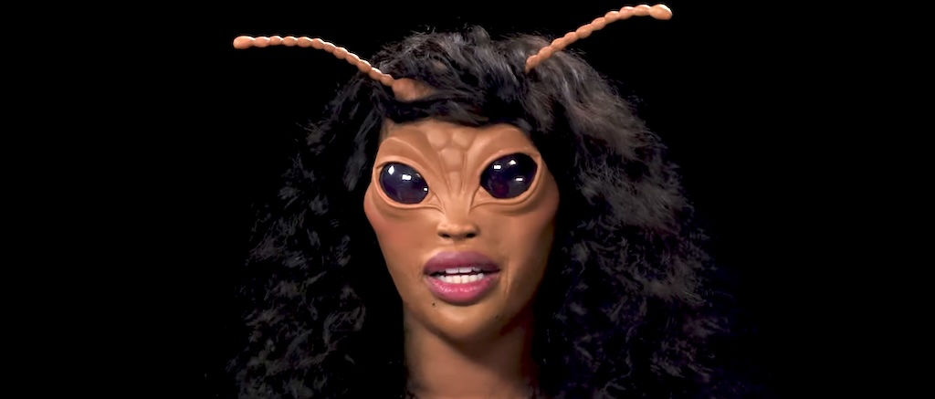 SZA's 'Lana' Cover Turns Her Into A Shimmering Alien Bug
