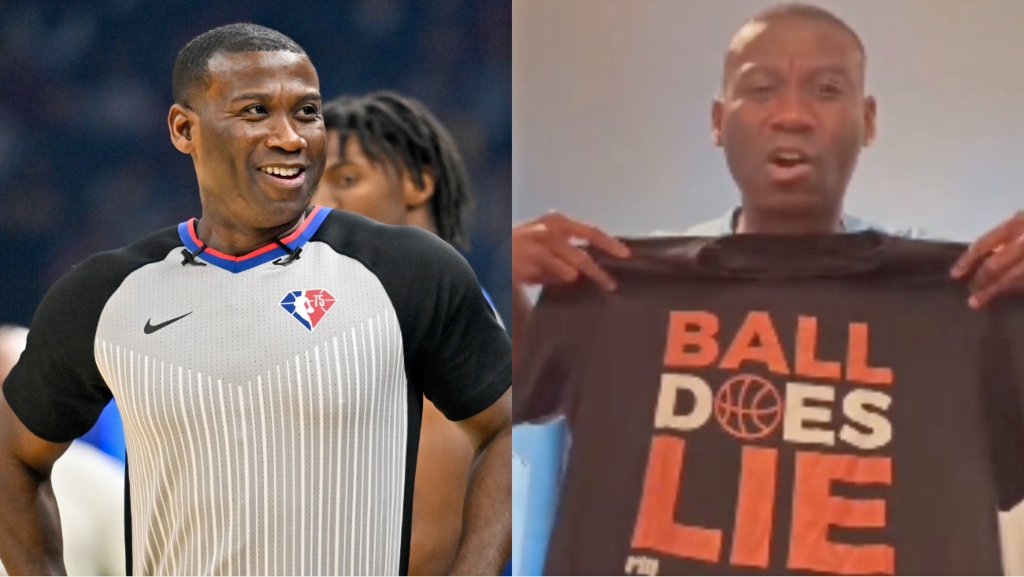 NBA Ref James Williams Made 'Ball Does Lie' Shirts