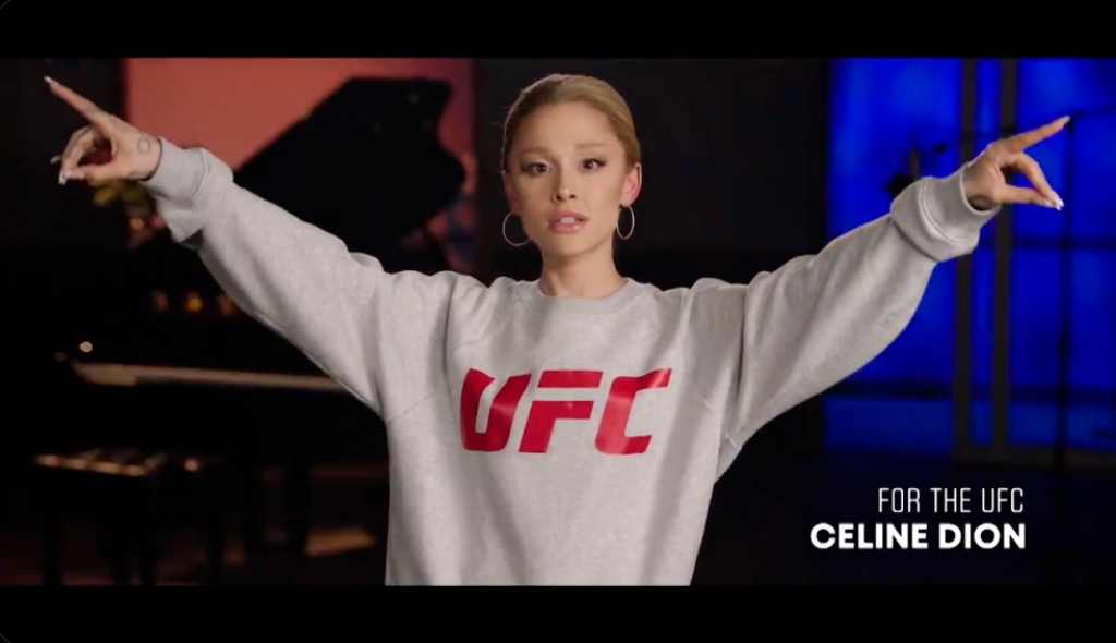 SNL Had Ariana Grande Create A UFC Promo Song As Celine Dion