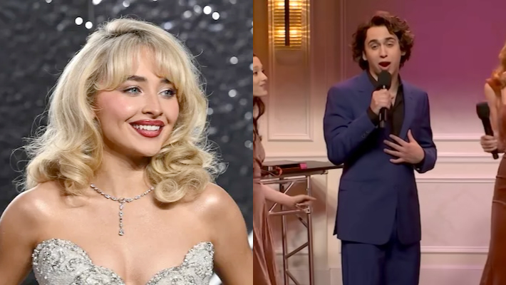 'SNL's Marcello Hernández ('Domingo') At Sabrina Carpenter