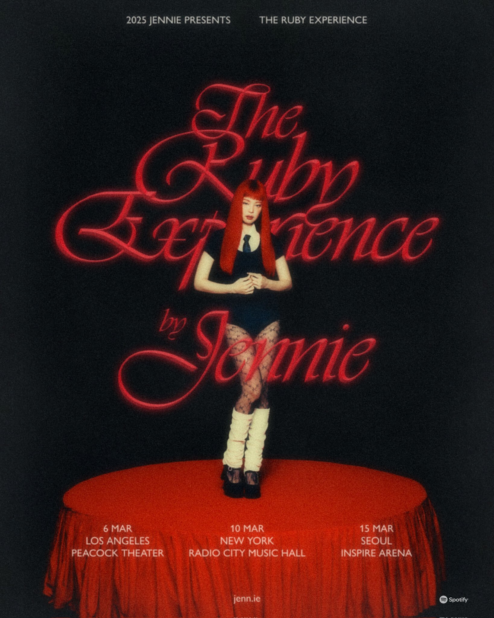 Jennie Announces Her Solo Mini-Tour 'The Ruby Experience'