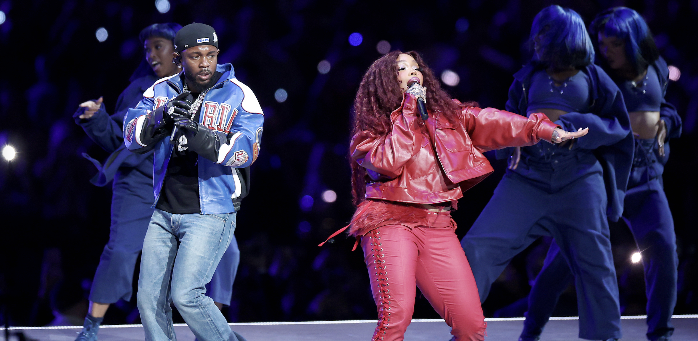 Kendrick And SZA Perform At TDE's Christmas Concert