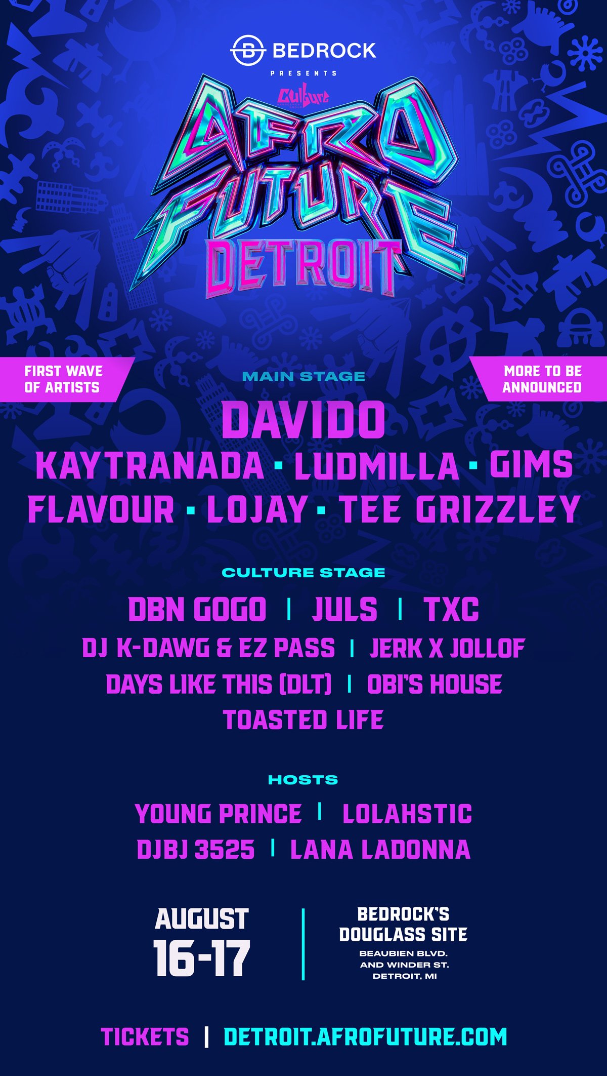 AfroFuture 2025 Lineup: Davido, Kaytranada, Tee Grizzley