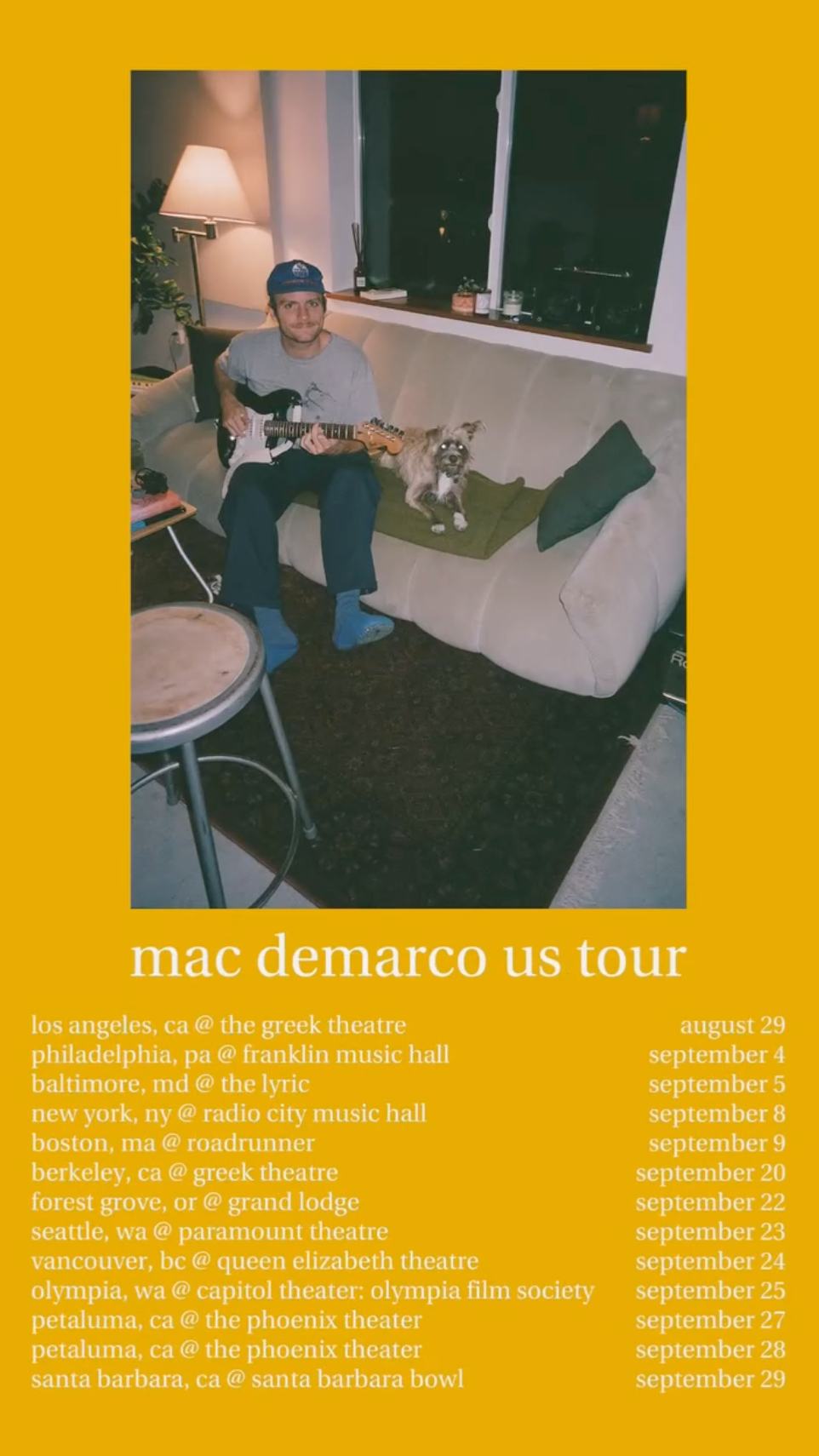 Mac DeMarco Announces New Album And A Massive 2025 Tour
