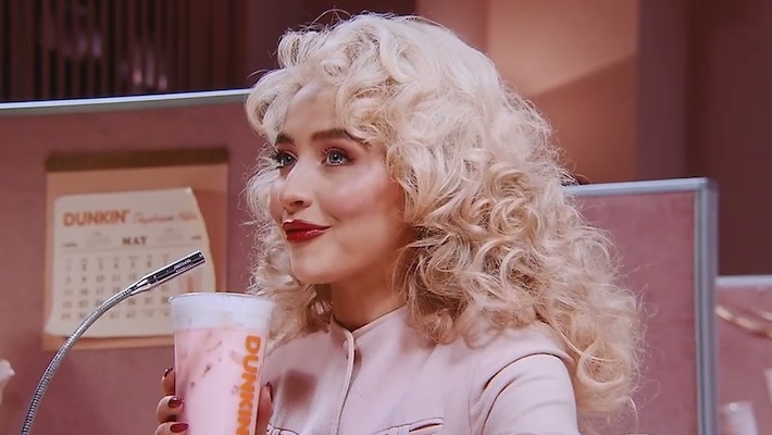 Sabrina Carpenter Launches Dunkin' Ad & Drink With Ad: Video