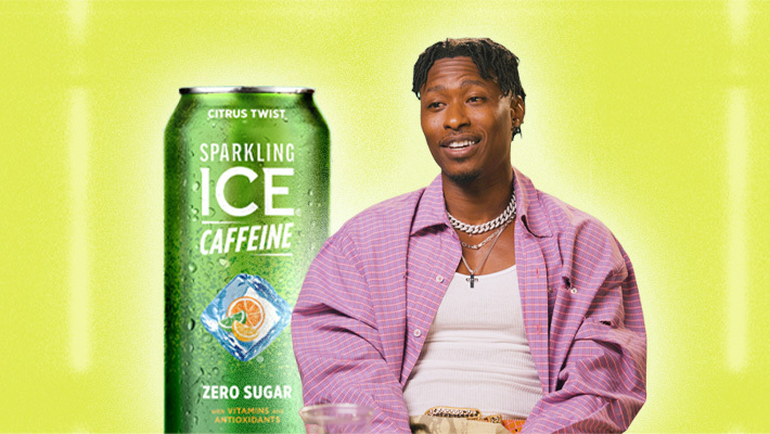 Lucky Daye Takes On Sparkling Ice’s Boldest Flavor Test Yet