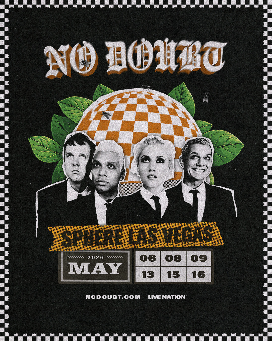 'No Doubt Live At Sphere' 2026 Dates